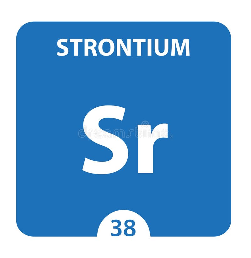Símbolo De Estroncio Signo Estroncio Con Número Atómico Y Peso Atómico ... Símbolo De Estroncio Signo Estroncio Con Número Atómico Y Peso Atómico ...