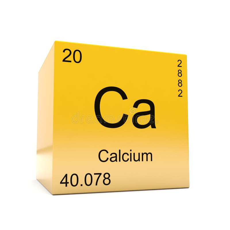 Elemento Químico Del Calcio Ilustración del Vector - Ilustración de metal, laboratorio: 83099706