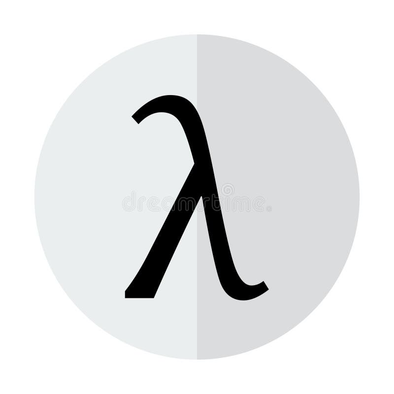 Símbolo Griego De La Lambda De La Letra Ilustración del Vector ... Símbolo Griego De La Lambda De La Letra Ilustración del Vector ...