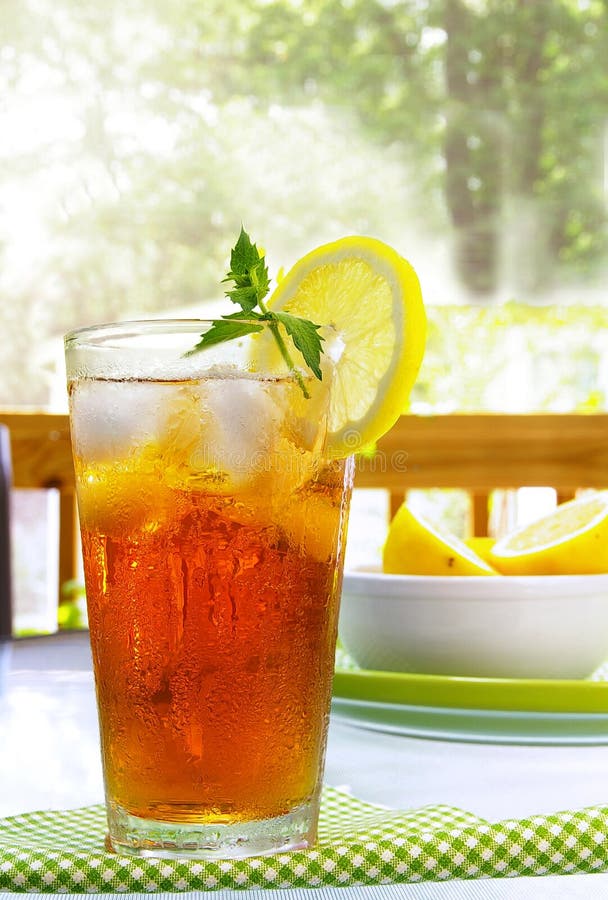 Té helado foto de archivo. Imagen de helado, verano, narcotize - 20245412