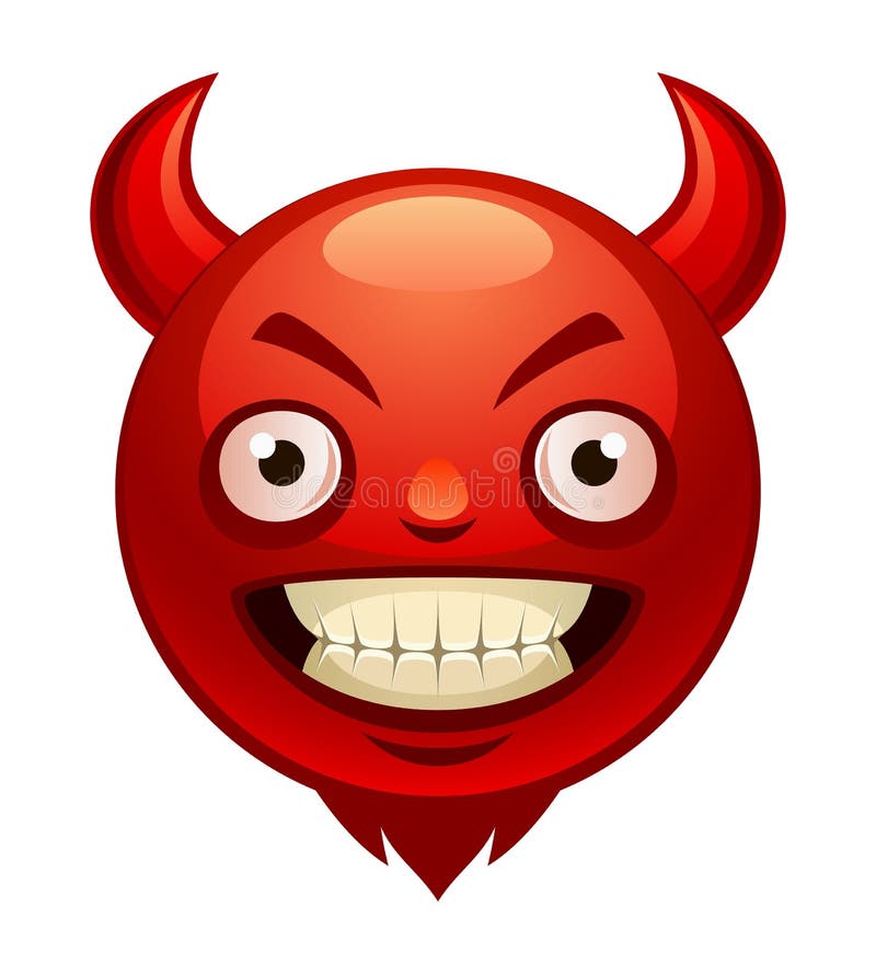 Tête de diable illustration de vecteur. Illustration du démon - 67661561