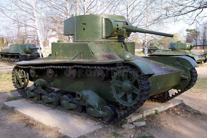 T-26 Soviet Tank stock photo. Image of artillery, wwii - 6427392