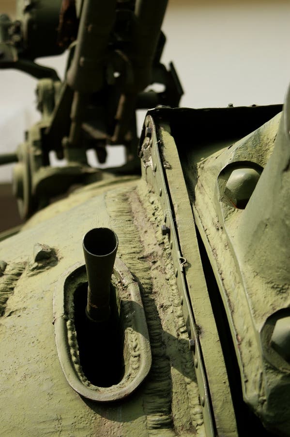 T-54 Tank Mantlet stock image. Image of green, hanoi, vietnam - 2992927