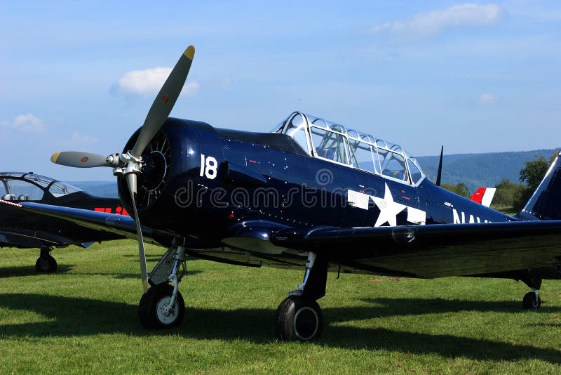T-6 Texan stock image. Image of navy, world, texan, aircraft - 23670773