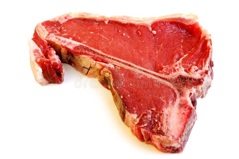 T-Bone Steak stock image. Image of uncooked, bone, steak - 2013443