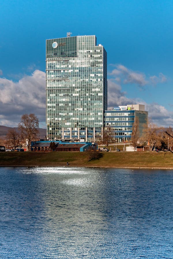 IBM Building at Kuchajda Lake Editorial Stock Photo - Image of ...