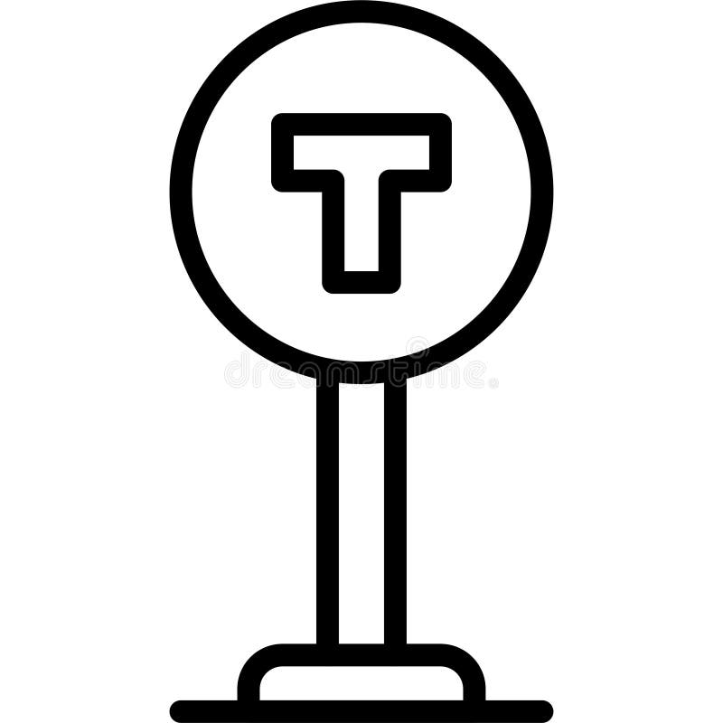 T Intersection Sign Stock Illustrations – 290 T Intersection Sign Stock ...