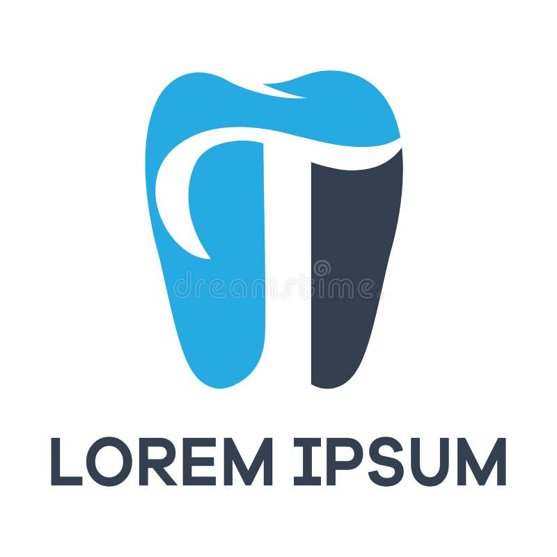 Tooth Shape Design Ideas. Modern Minimalist and Elegant Vector ...