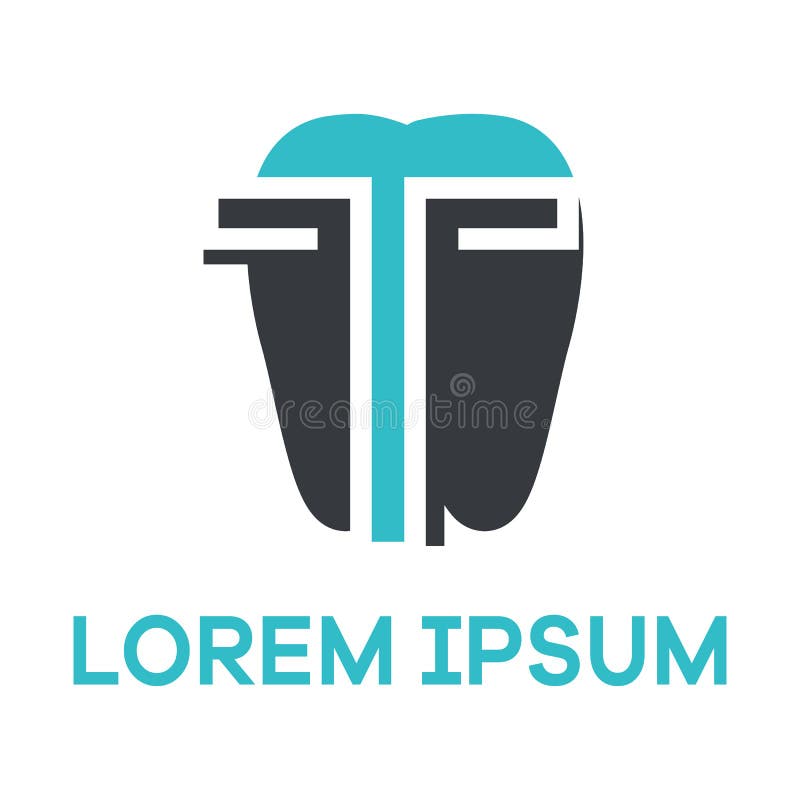 Tooth Shape Design Ideas. Modern Minimalist and Elegant Vector ...