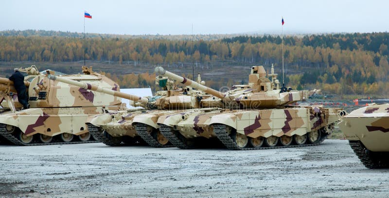 T-90MC Russian Main Battle Tank Stock Image - Image of technology ...