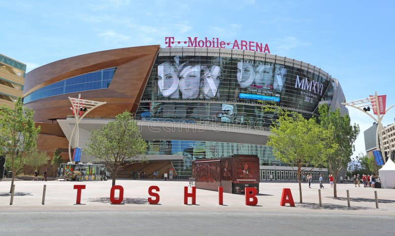 T-Mobile-Arena redactionele stock afbeelding. Image of structuur - 70370279