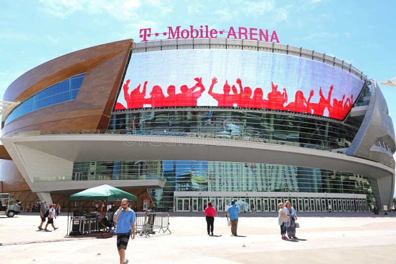 T-Mobile Arena editorial stock image. Image of entertainment - 70370279