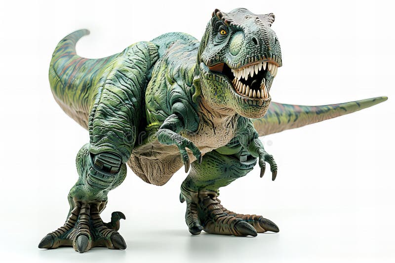 A T Rex Toy is Shown with All Four Out, High Quality, High Resolution ...