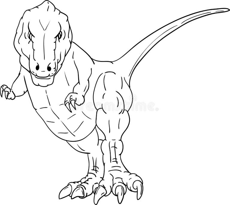T Rex Outline Stock Illustrations – 788 T Rex Outline Stock ...