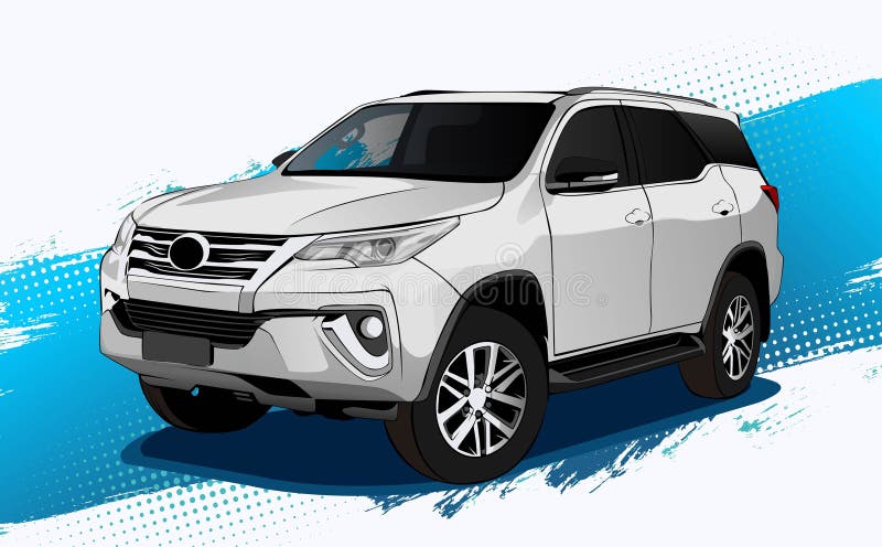 Toyota Fortuner Stock Illustrations – 2 Toyota Fortuner Stock ...