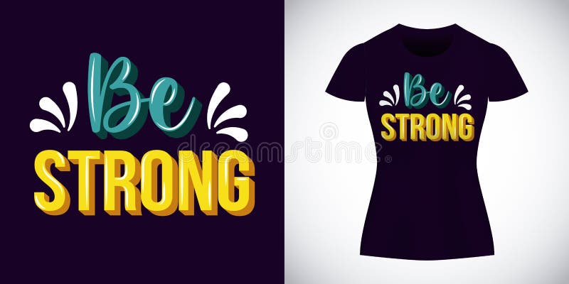 T Shirt with Design. Vector Stock Vector - Illustration of fashion ...