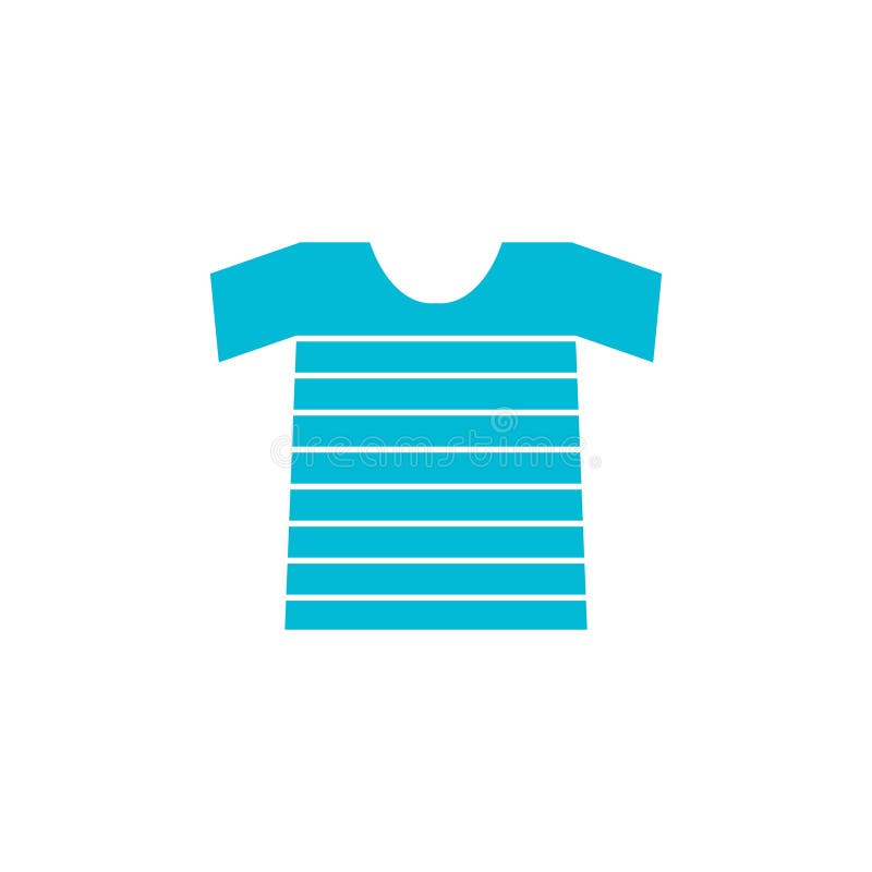 T-Shirt Logo Icon Flat Design Stock Vector - Illustration of isolated ...