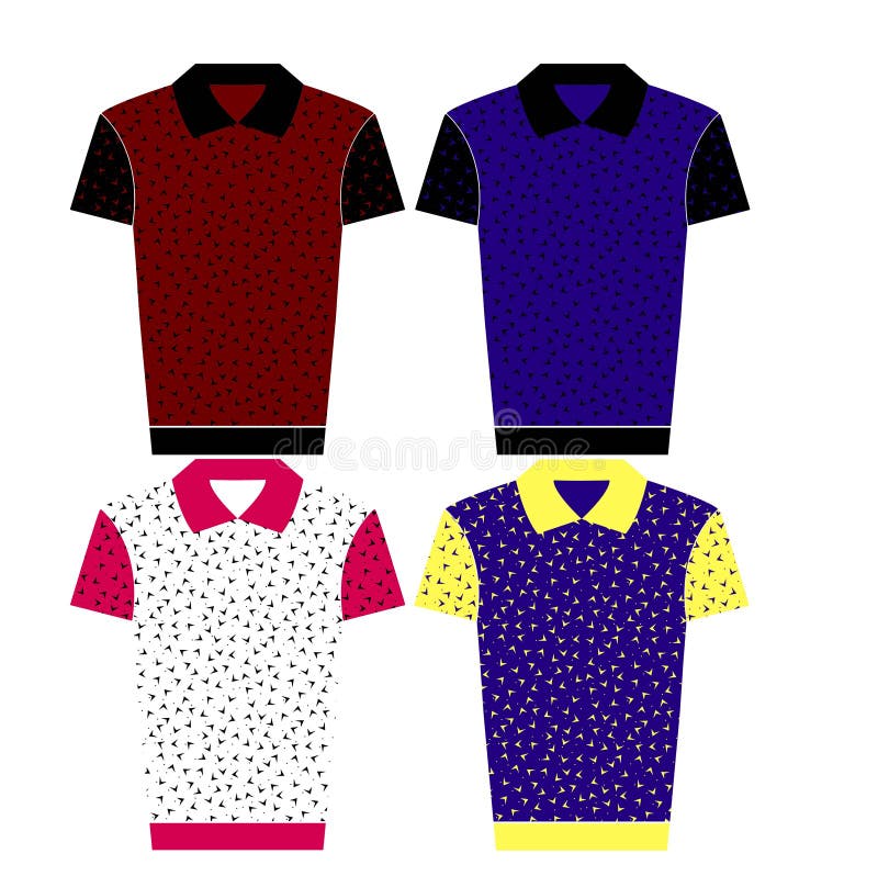 T-shirt Pattern Design Vector Stock Vector - Illustration of neat, mold ...