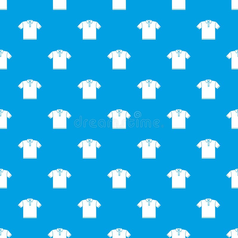 T-shirt Pattern Vector Seamless Blue Stock Vector - Illustration of ...