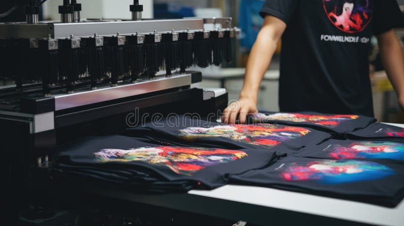 T-Shirt Printing Machine. Innovation Shirt and Textile Printer ...