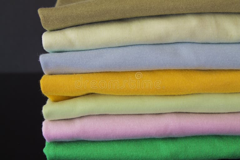 Folded Stacked Tshirts Stock Photos - Free & Royalty-Free Stock Photos ...