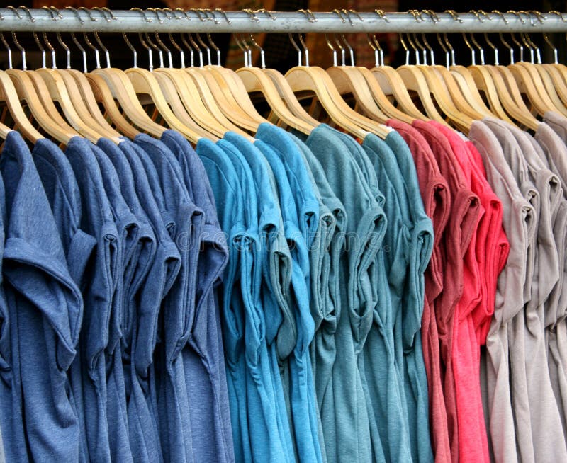 Row of white shirts stock image. Image of hang, professional - 41445685