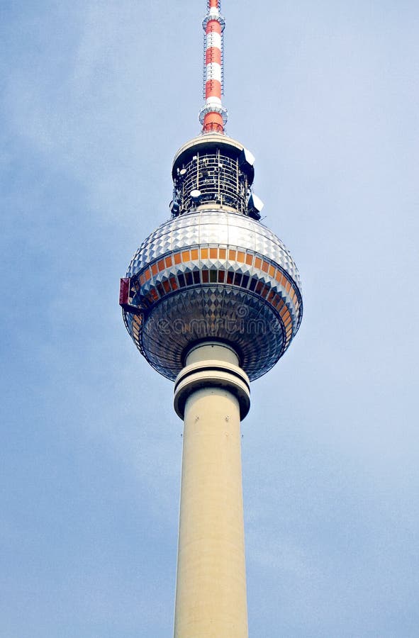 T.v Tower Berlin stock photo. Image of germany, technology - 50387560