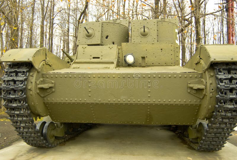 The T26 Two-Turret Light Tank. Stock Photo - Image of museum, shot: 7128772