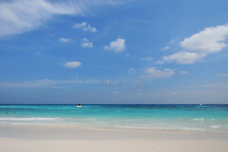 Ta Chai Island Beach. Phang-Nga, Thailand Stock Photo - Image of black ...