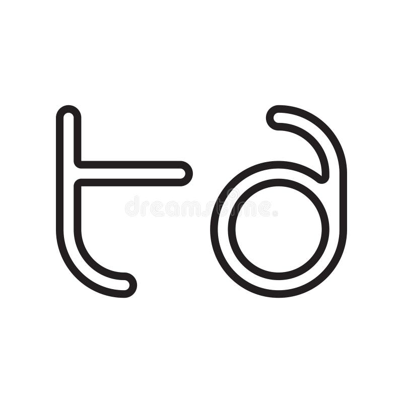 Ta Initial Letter Vector Logo Icon Stock Vector - Illustration of clean ...