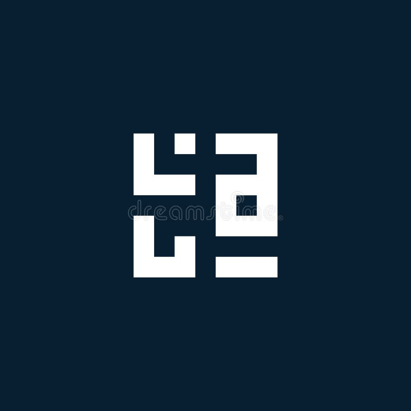 TA Initial Monogram Logo with Geometric Style Stock Vector ...