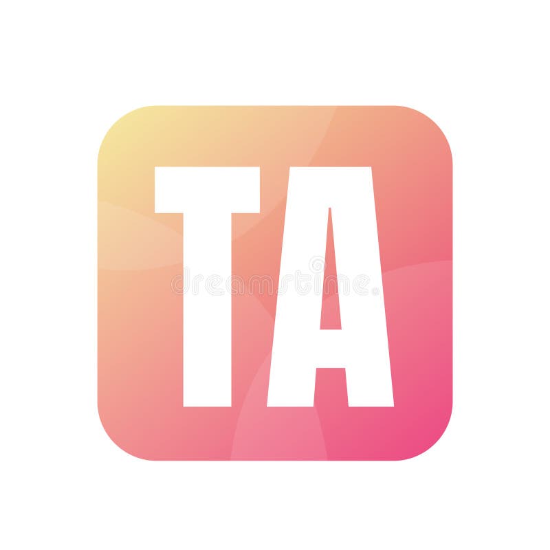 Ta Letter Logo Design Stock Illustrations – 1,343 Ta Letter Logo Design ...