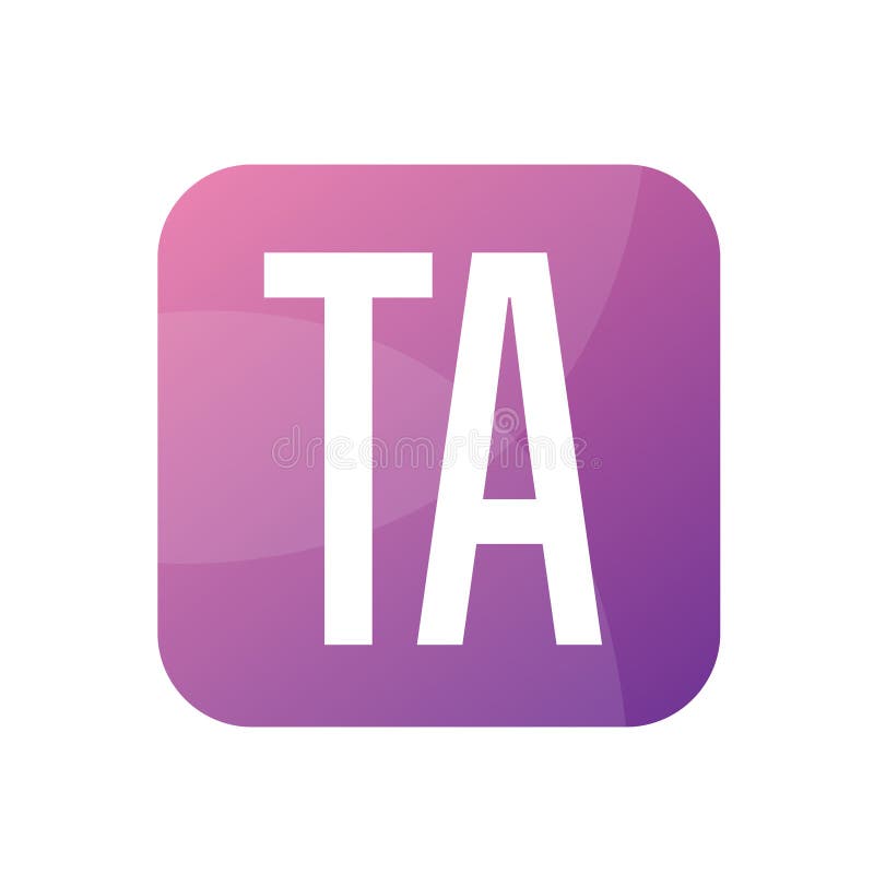Ta Letter Logo Design Stock Illustrations – 1,343 Ta Letter Logo Design ...