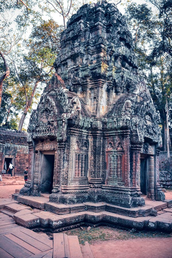 Ta Nei Temple at Siem Reap, Cambodia Editorial Stock Image - Image of ...