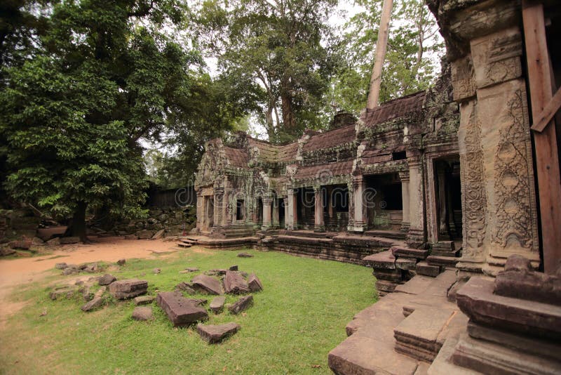 Ta Prohm stock image. Image of cambodia, ruins, angkor - 102302951