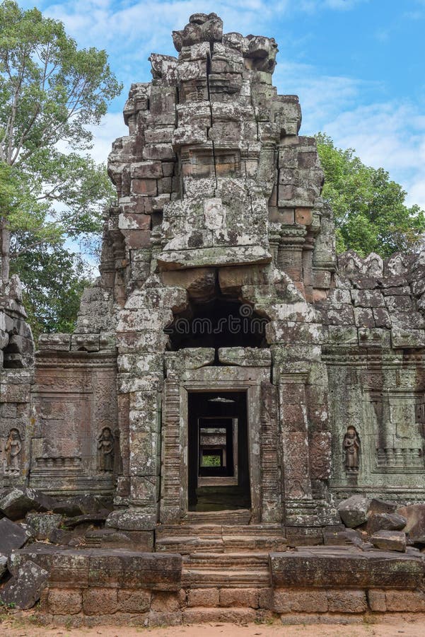 Ta Som Temple at Angkor Complex in Siem Reap, Cambodia Stock Image ...