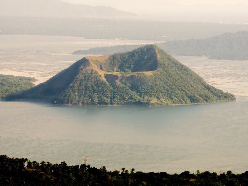 Taal Volcano at the Philippines Stock Photo - Image of small, highland ...
