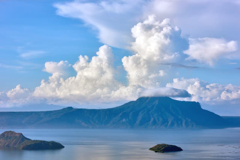 Taal Volcano Philippines stock image. Image of islands - 72878153