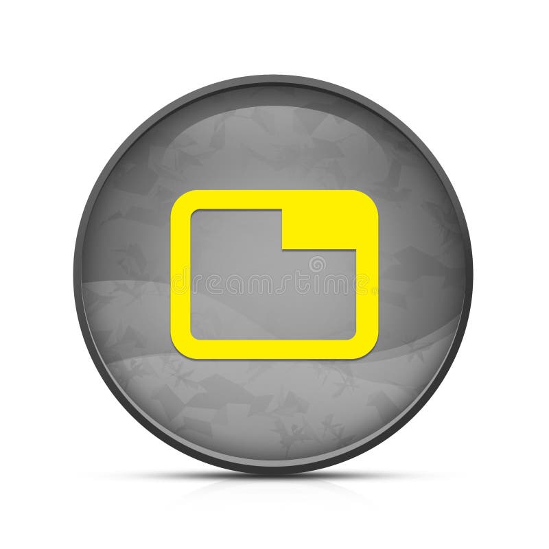 Tab Icon on Classy Splash Black Round Button Illustration Stock ...