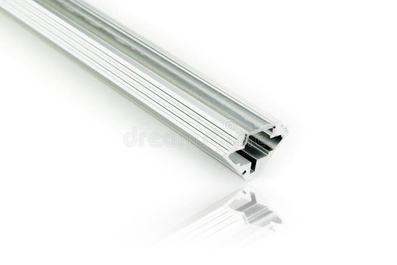 Tab Light Aluminium Profiles Stock Photo - Image of decoration ...