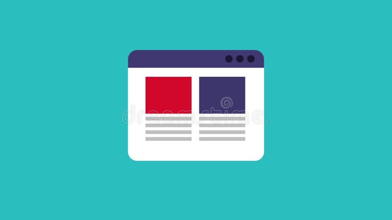 Tab window icons stock video. Video of browser, hand - 110021315