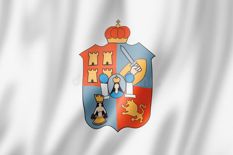 Tabasco state flag, Mexico stock illustration. Illustration of ensign ...