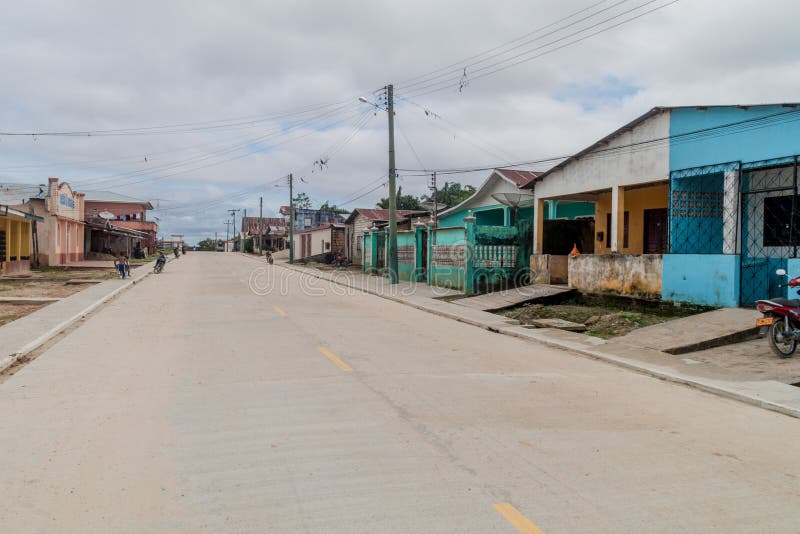 Street in the Town Tabatinga Editorial Stock Photo - Image of peruvian ...
