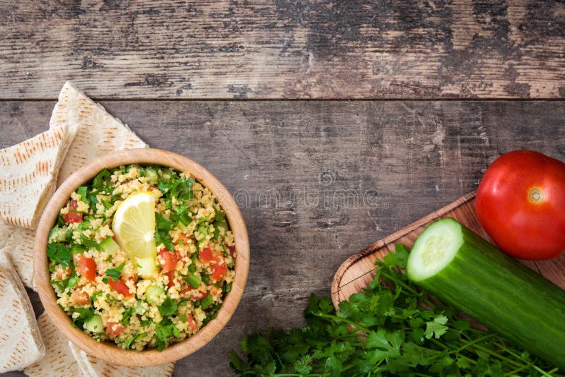Tabbouleh Salad with Couscous Stock Image - Image of vegan, salad: 78994233