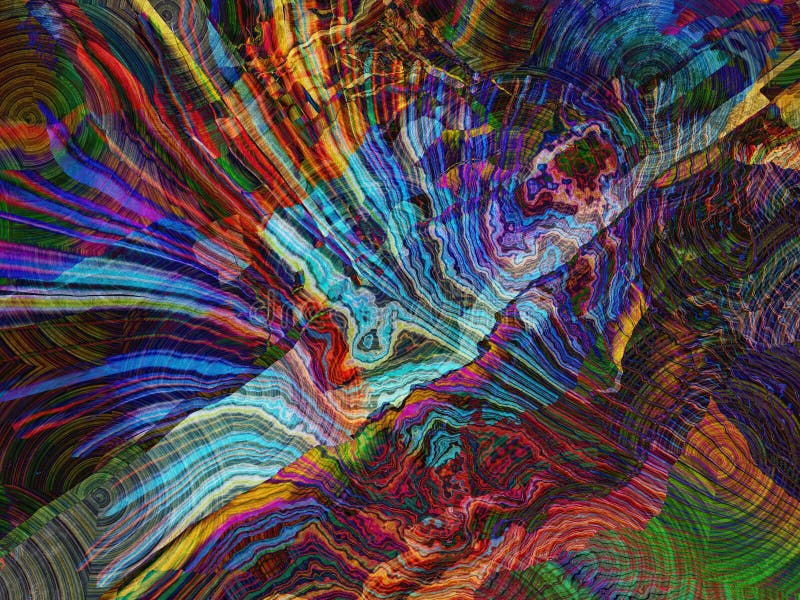 Tabby Gem Texture Background Fractal Art Stock Illustration ...