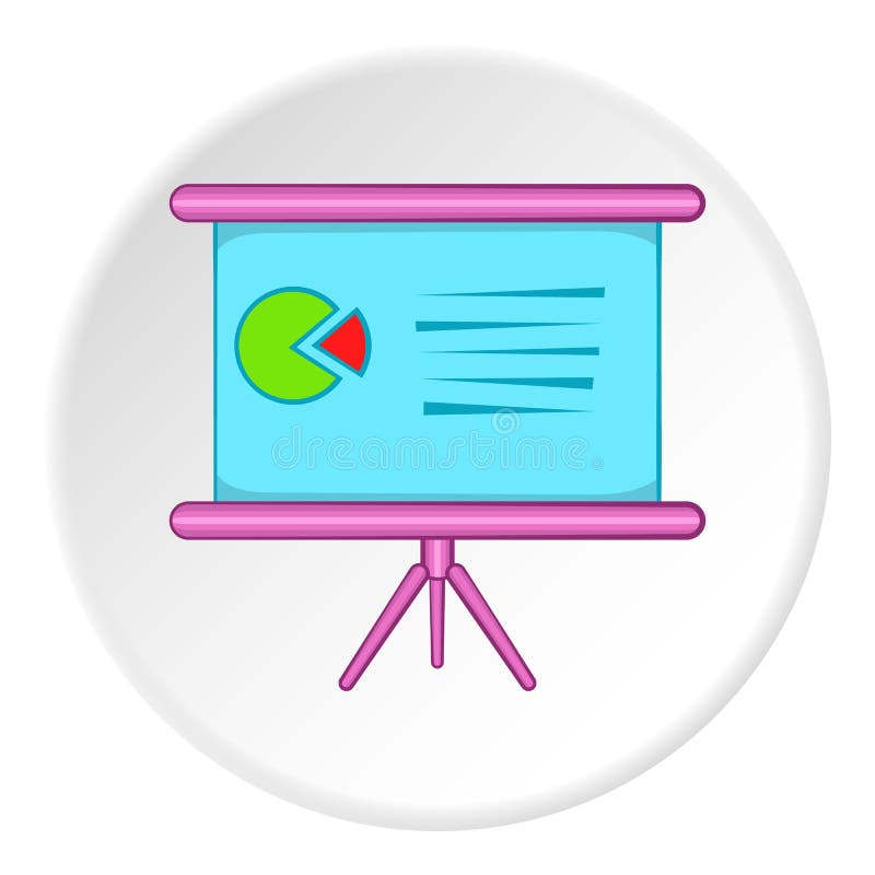 Tabella Con L'icona Di Programma, Stile Del Fumetto Illustrazione ...