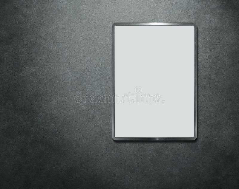 Tabellone Per Le Affissioni in Bianco Fotografia Stock - Immagine di ...