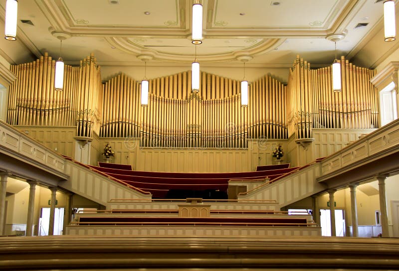 Tabernacle Organ stock photo. Image of historic, rows - 26336440