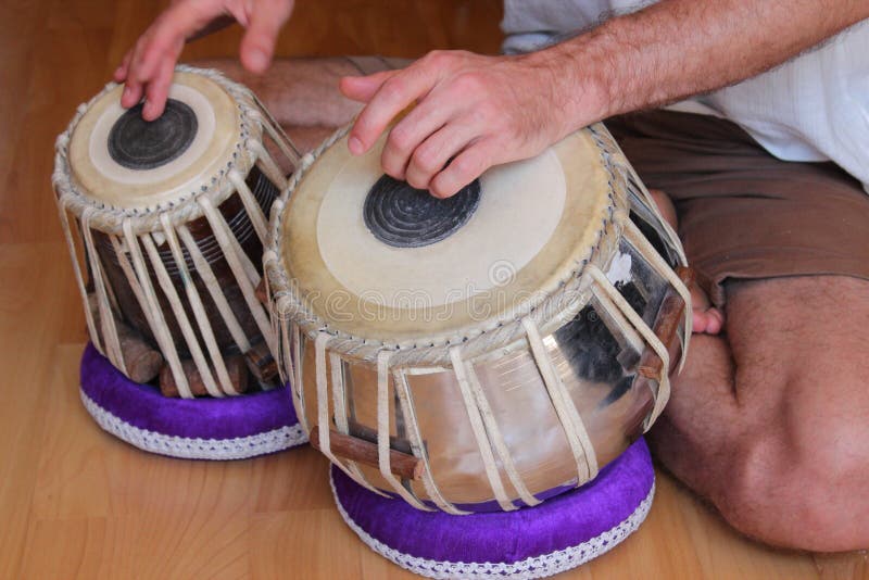 Tabla drums stock image. Image of tabla, playing, music - 25727757