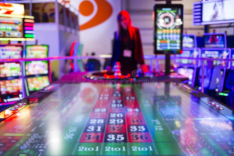 Tabla Moderna De La Ruleta De Digitaces Imagen de archivo editorial ...